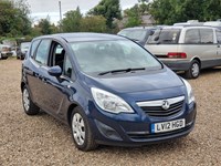 Vauxhall Meriva specs, dimensions, facts & figures