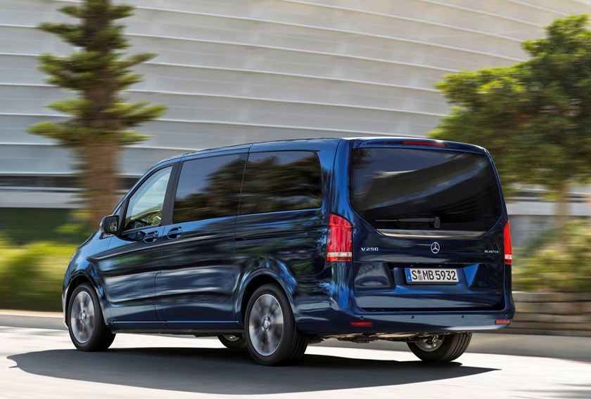 Mercedes-Benz V-Class (2021) Practicality, Boot Space & Dimensions ...