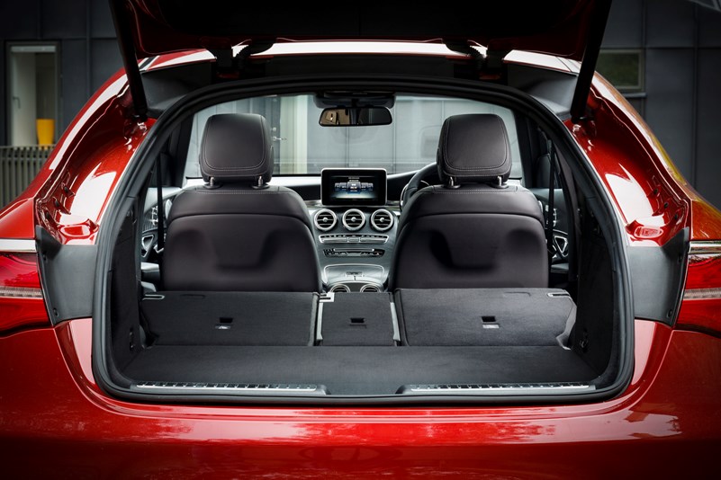 Mercedes-Benz GLC-Class Coupe (2021) Practicality & Boot Space | Parkers