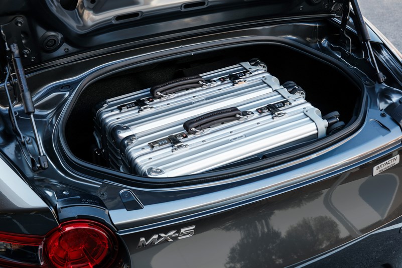 Mazda MX-5 RF (2020) Practicality & Boot Space | Parkers