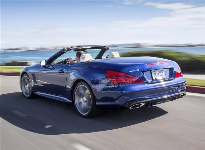 Road Test: Mercedes-Benz SL500 facelift | Parkers