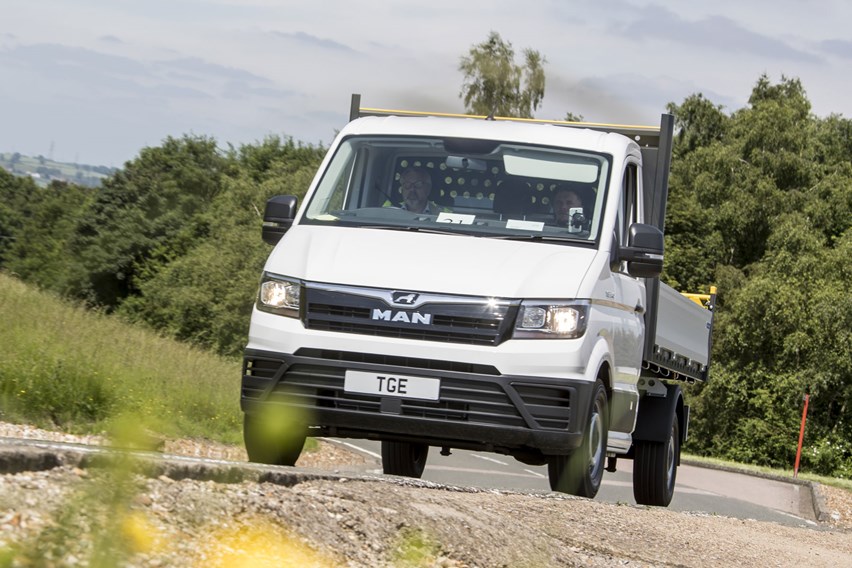 MAN TGE van review (2021) | Parkers