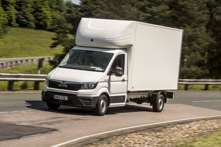 MAN TGE van review (2021) | Parkers