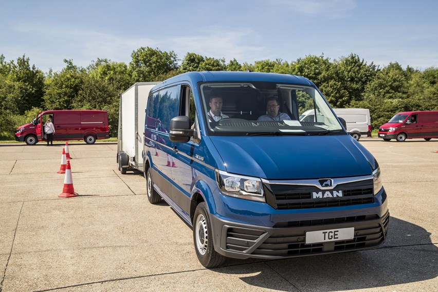 MAN TGE van review (2021) | Parkers