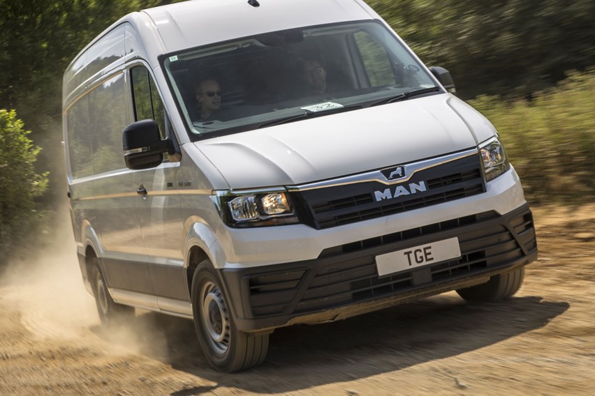 MAN TGE van review (2021) | Parkers