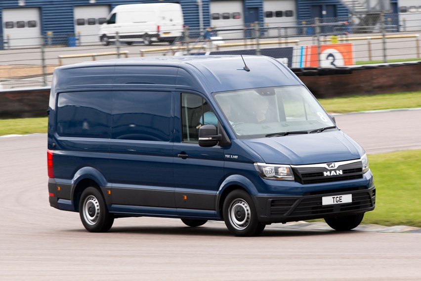 MAN TGE van review (2021) | Parkers