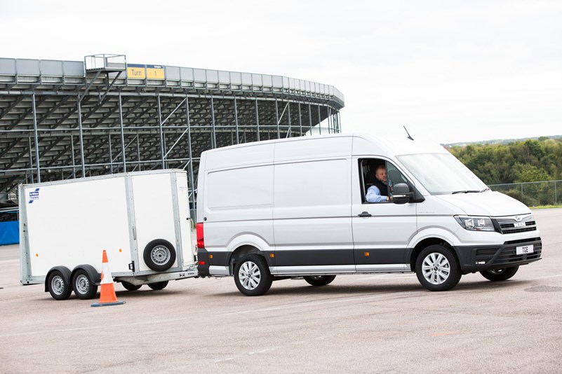 MAN TGE van dimensions (2017-on), capacity, payload, volume, towing ...