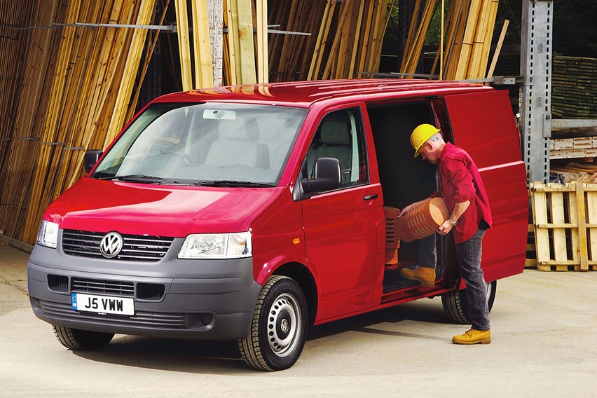 Volkswagen Transporter van dimensions (2003-2009), capacity, payload ...