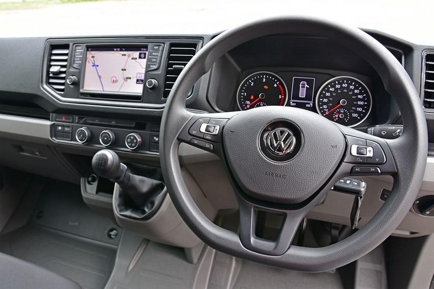 Volkswagen Crafter review (2021) | Parkers