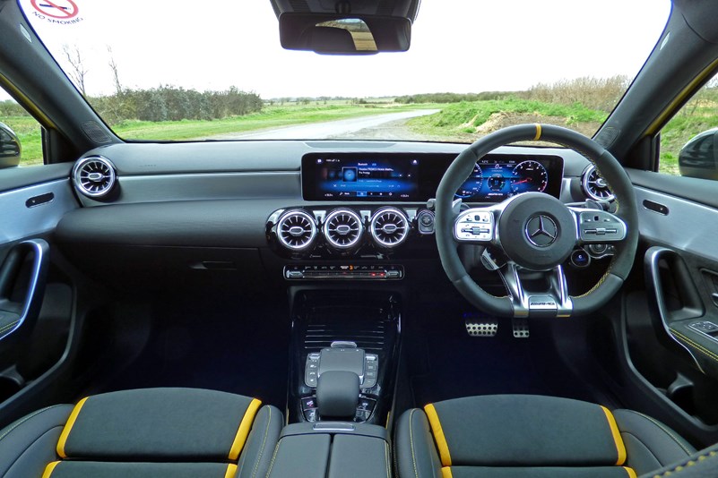 Mercedes-Benz A-Class (2021) Interior Layout, Dashboard & Infotainment ...