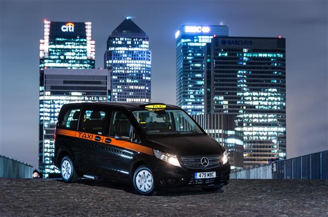 Big black cab – Mercedes launches new Vito Taxi in London | Parkers