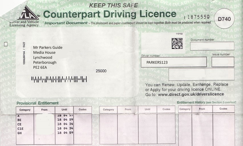 Licence Counterpart scrapped – all you need to know | Parkers