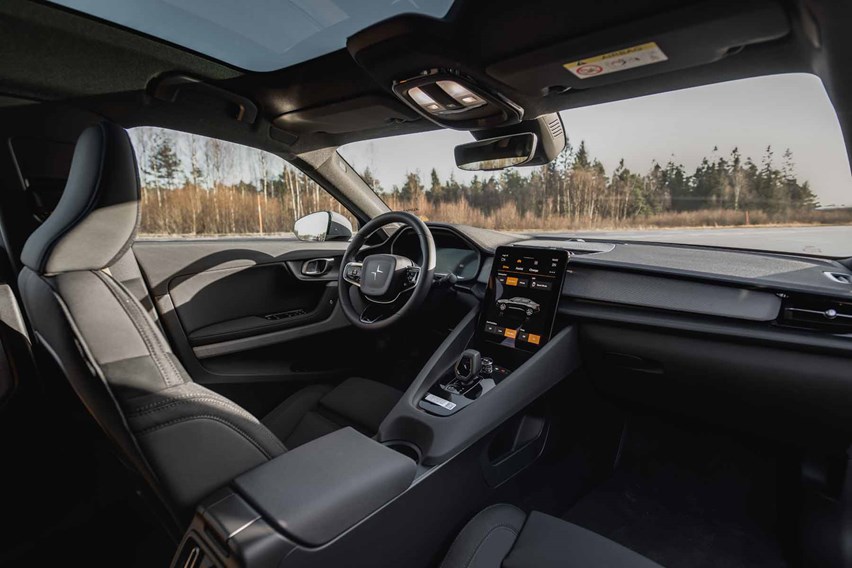 Polestar 2 (2020) Interior Layout, Dashboard & Infotainment | Parkers