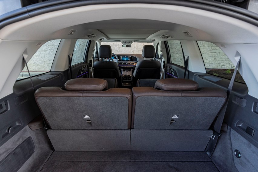 Mercedes-Benz GLS (2021) Practicality, Boot Space & Dimensions | Parkers