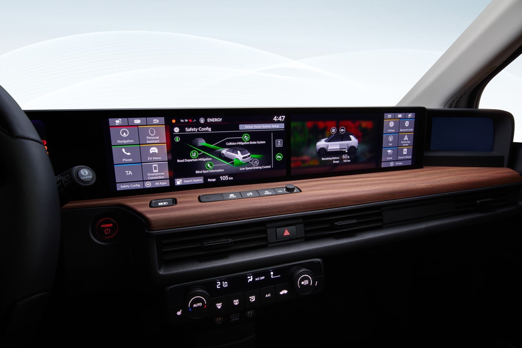 Honda e (2022) Interior Layout, Dashboard & Infotainment | Parkers