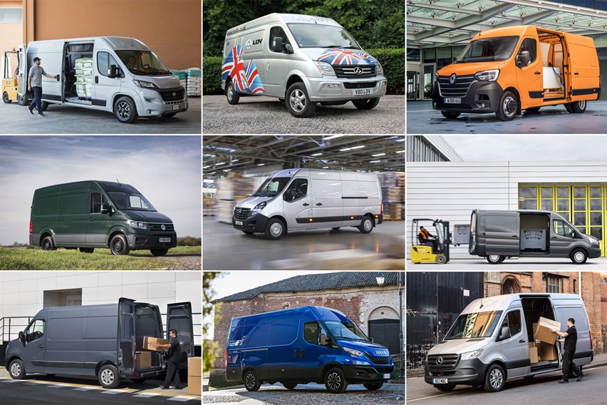 Best large 3.5t vans for payload | Parkers