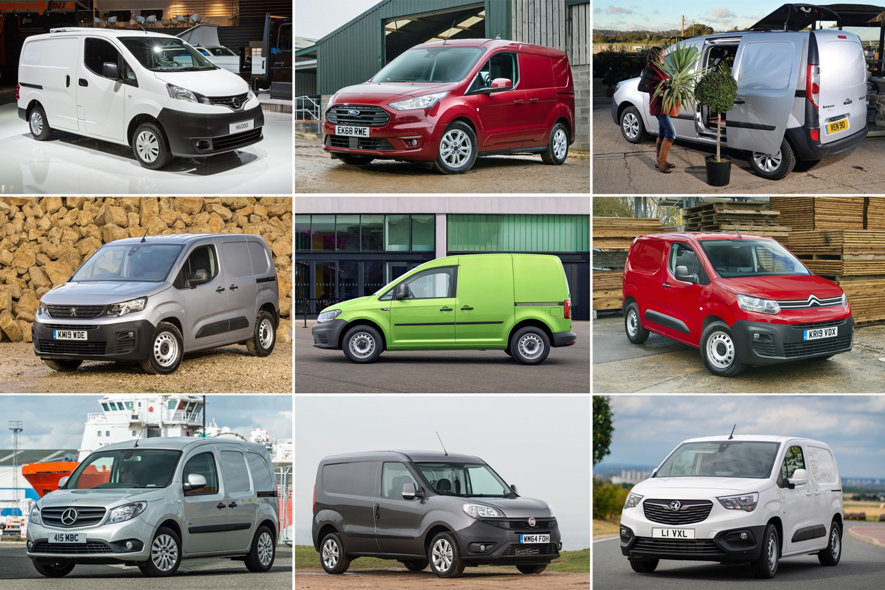 Best small vans for payload | Parkers