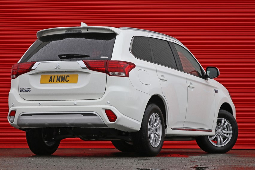 New 2020 Mitsubishi Outlander PHEV Commercial van range structure | Parkers