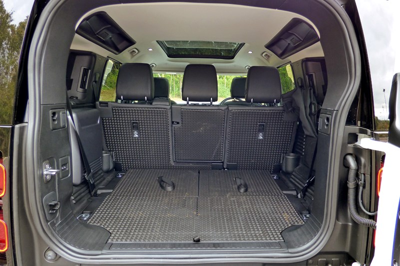 Land Rover Defender (2021) Practicality, Boot Space & Dimensions | Parkers