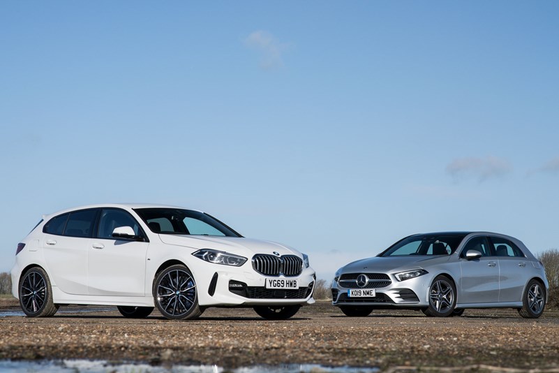 BMW 1 Series vs Mercedes A-Class | Parkers