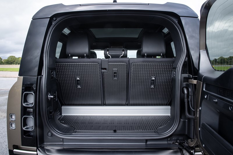 Land Rover Defender 90 (2021) Practicality & Boot Space | Parkers