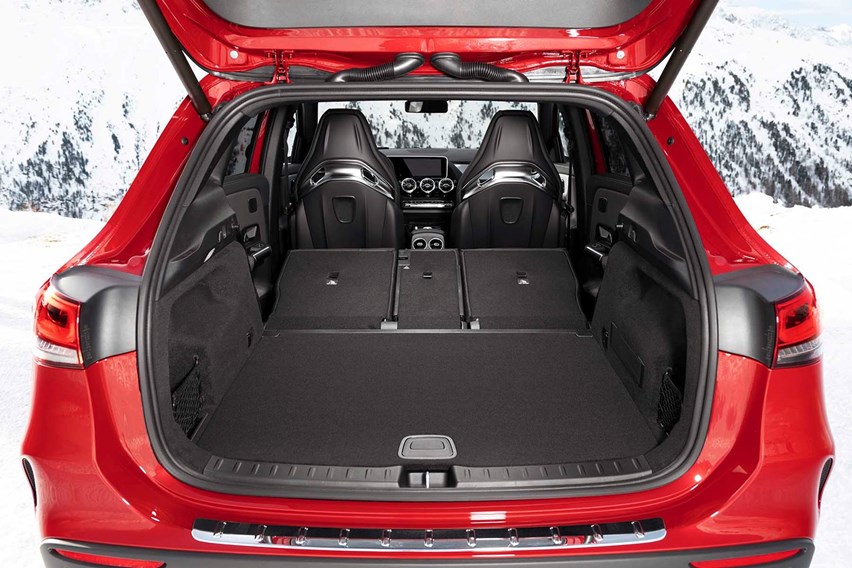 Mercedes-Benz GLA-Class (2021) Practicality, Boot Space & Dimensions ...