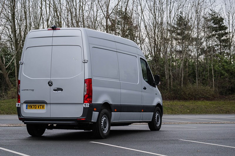 Mercedes eSprinter electric van review (2021) | Parkers
