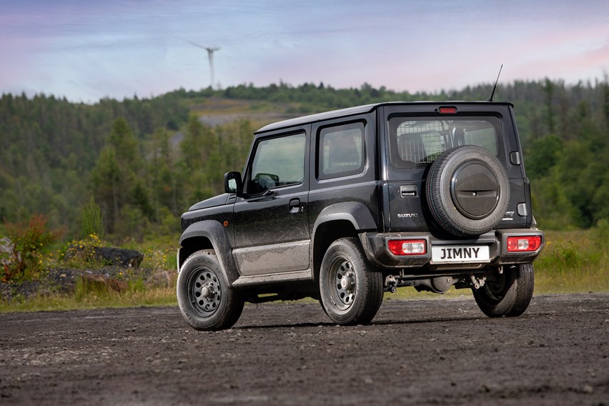 Suzuki Jimny Light Commercial Vehicle dimensions (2021-on), capacity ...