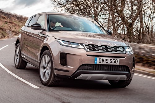 Land Rover Range Rover Evoque (2022) boot space, practicality and ...