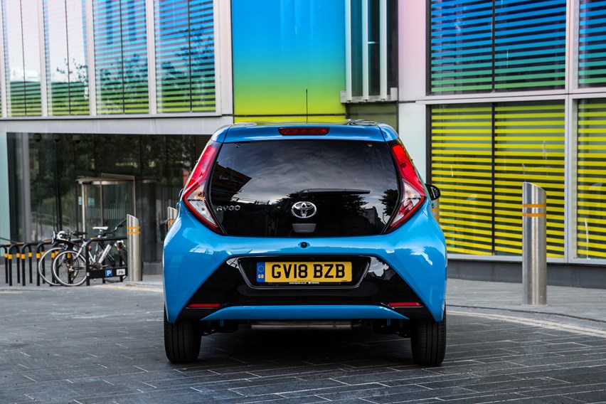 Toyota Aygo (2022) boot space, practicality and safety | Parkers