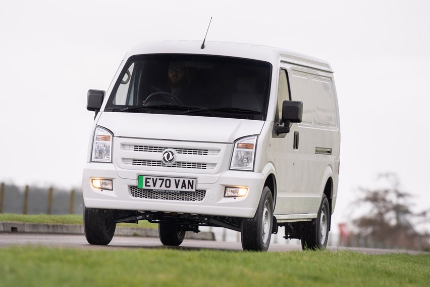 DFSK EC35 electric van review (2022) | Parkers