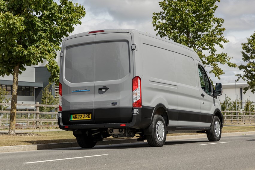 Ford E-Transit electric van dimensions, payload and specs