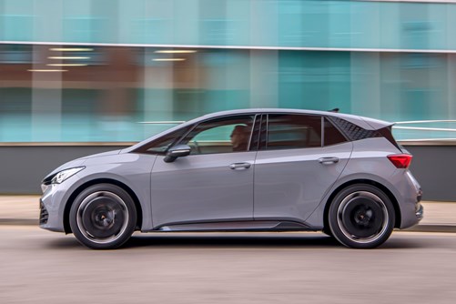 Cupra Born (2022) boot space, practicality and safety | Parkers