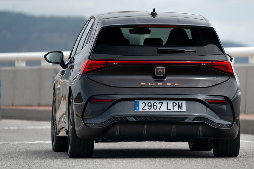 Cupra Born (2022) boot space, practicality and safety | Parkers