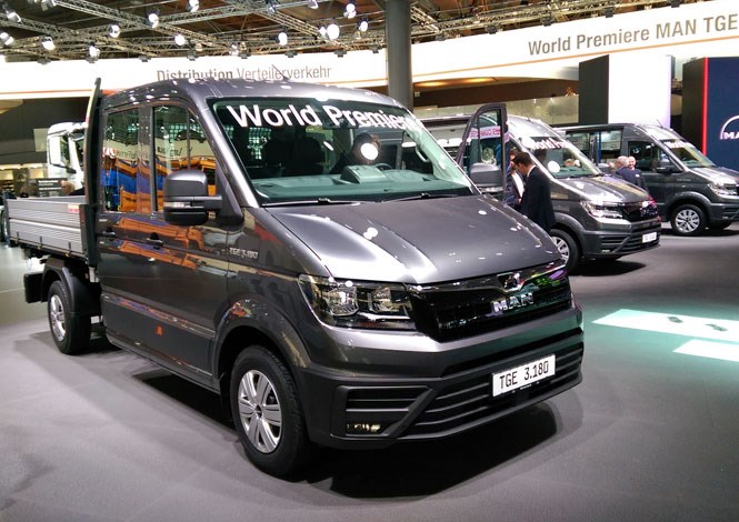 MAN van – new TGE officially unveiled at 2016 IAA show | Parkers