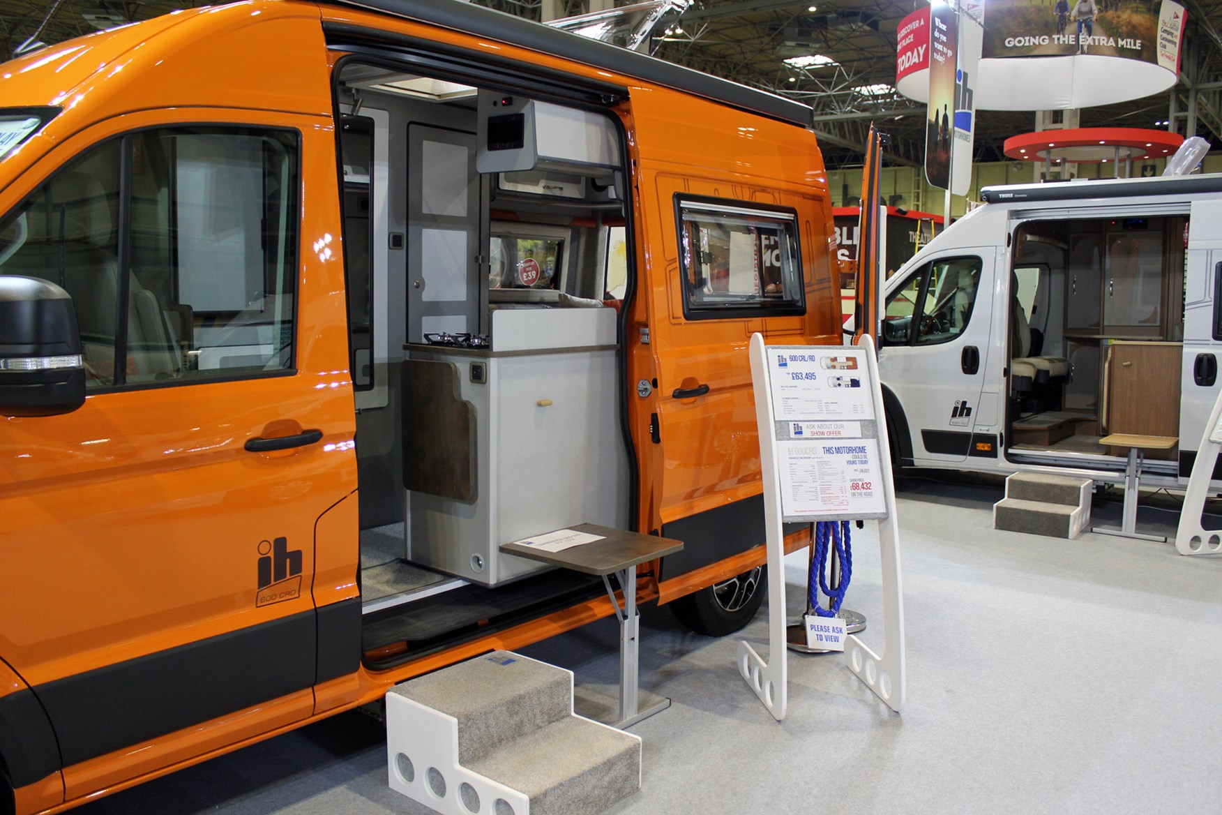 Campervans at the 2019 Caravan, Camping and Motorhome Show | Parkers