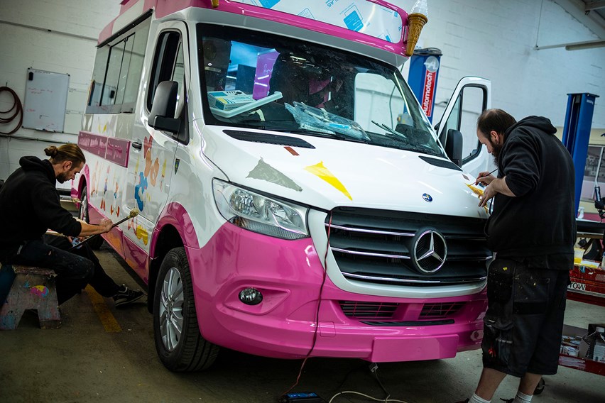 The ultimate ice cream van? Try an £85k Mercedes-Benz Sprinter | Parkers