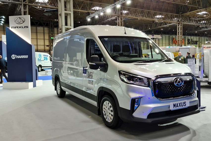 Maxus electric vans and future plans at 2021 CV Show | Parkers