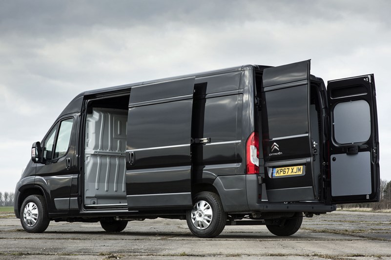 Citroen Relay van dimensions (2006-on)