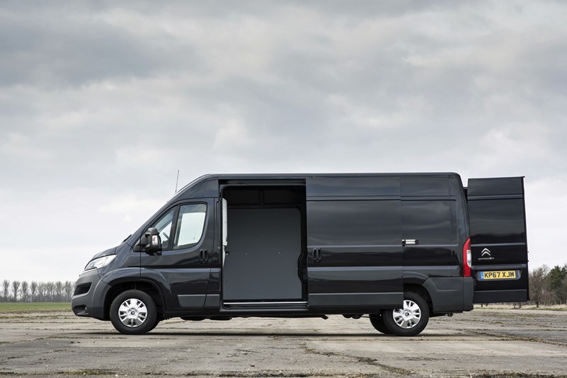 Citroen Relay van dimensions (2006-on)