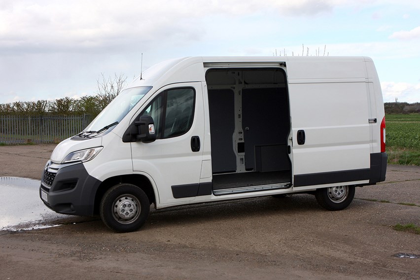Citroen Relay van dimensions (2006-on)