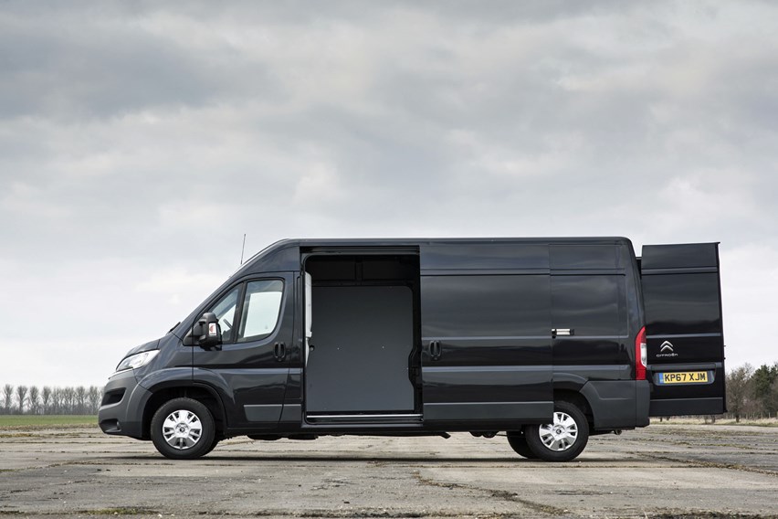 Citroen Relay van dimensions (2006-on)