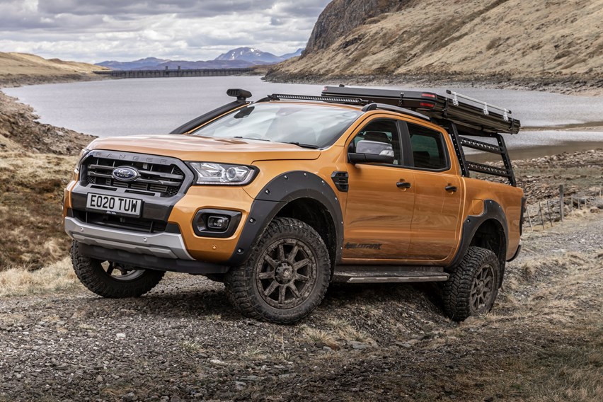 Ford Ranger dimensions (2011-2022)