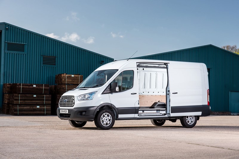 Ford Transit van dimensions, capacity, payload, volume, towing