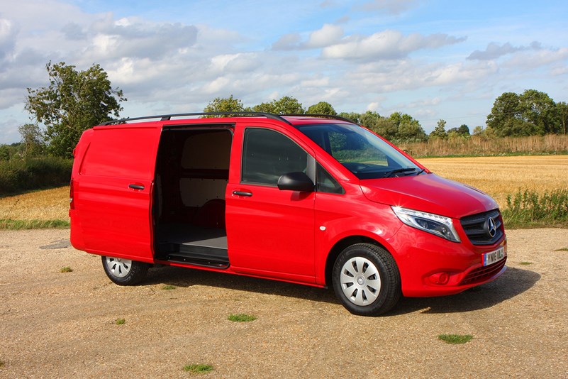 Mercedes Vito van dimensions (2015-on), capacity, payload, volume, towing