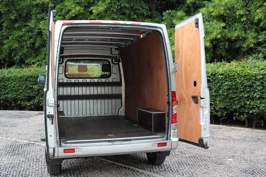 LDV V80 van dimensions (2016-on), capacity, payload, volume, towing