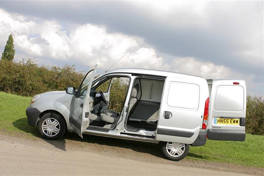 Renault Kangoo van dimensions (1998-2009), capacity, payload, volume ...