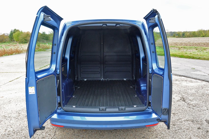 Volkswagen Caddy van dimensions (2015-on), capacity, payload, volume, towing