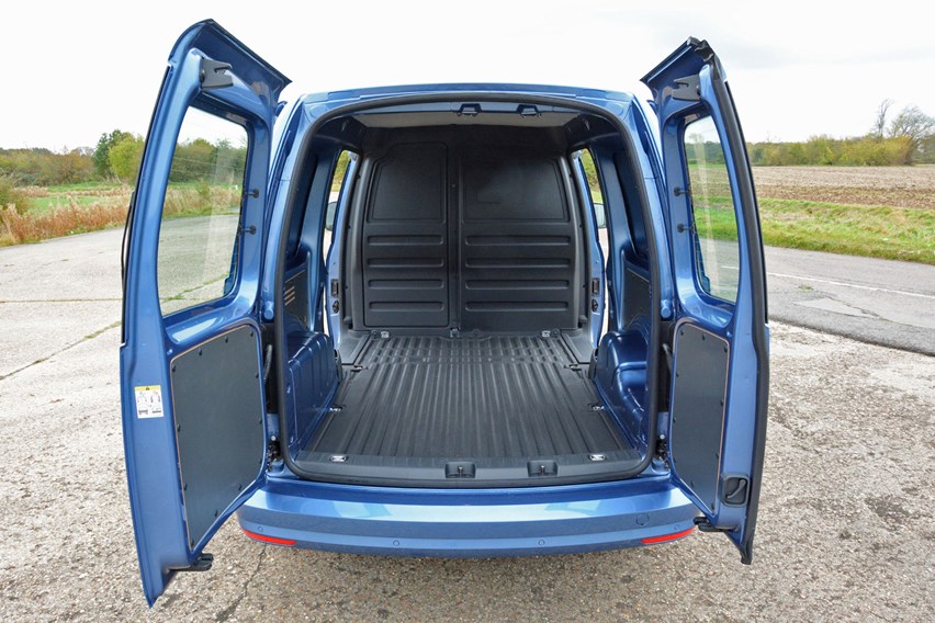 Volkswagen Caddy van dimensions (2015-on), capacity, payload, volume ...