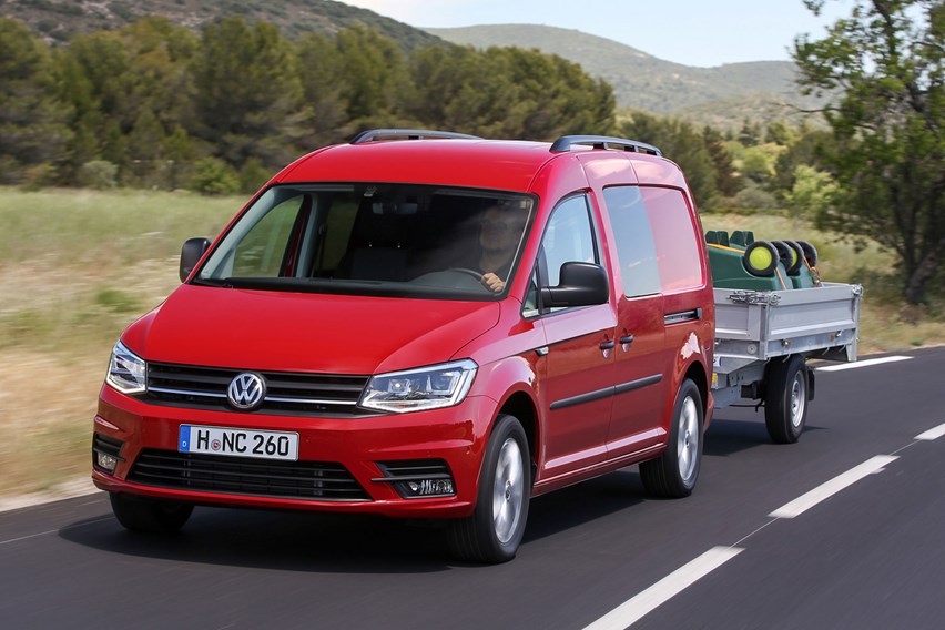 Volkswagen Caddy van dimensions (2015-on), capacity, payload, volume, towing